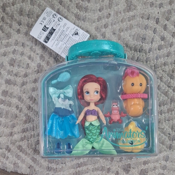 Disney | Toys | Disney Animators Collection Ariel Doll Set With Green ...